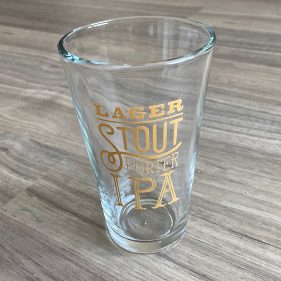 Urban Outfitters | Dining | New Never Used Pint Graphic Beer Drinking ...